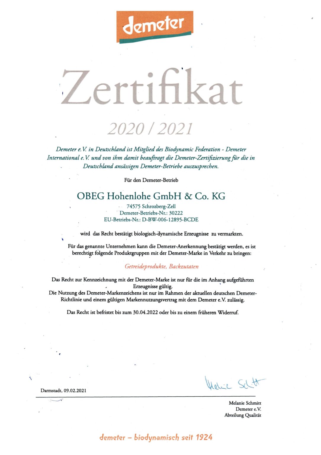 Downloads – OBEG HOHENLOHE